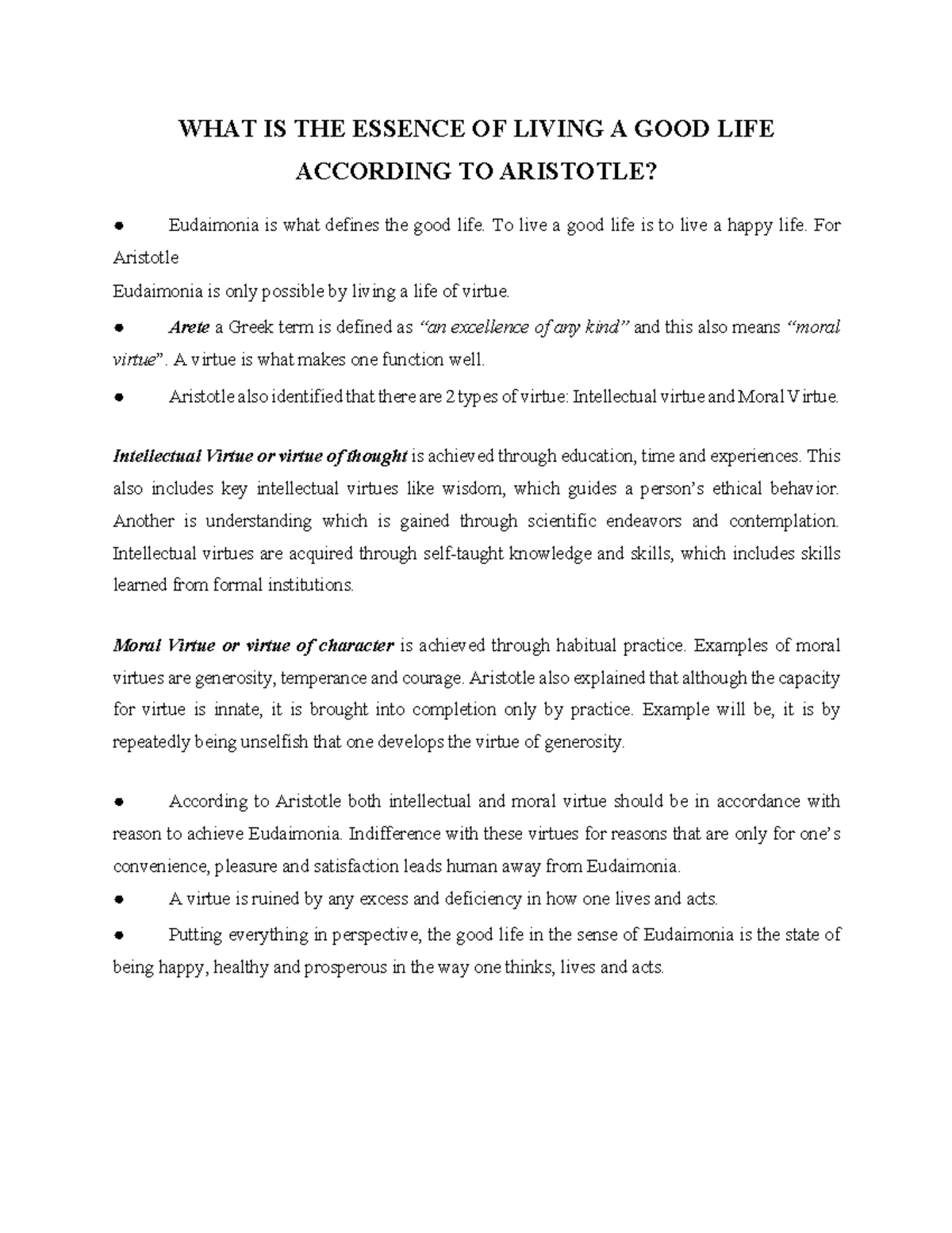 Science Technology and Society Notes - WHAT IS THE ESSENCE OF LIVING A ...