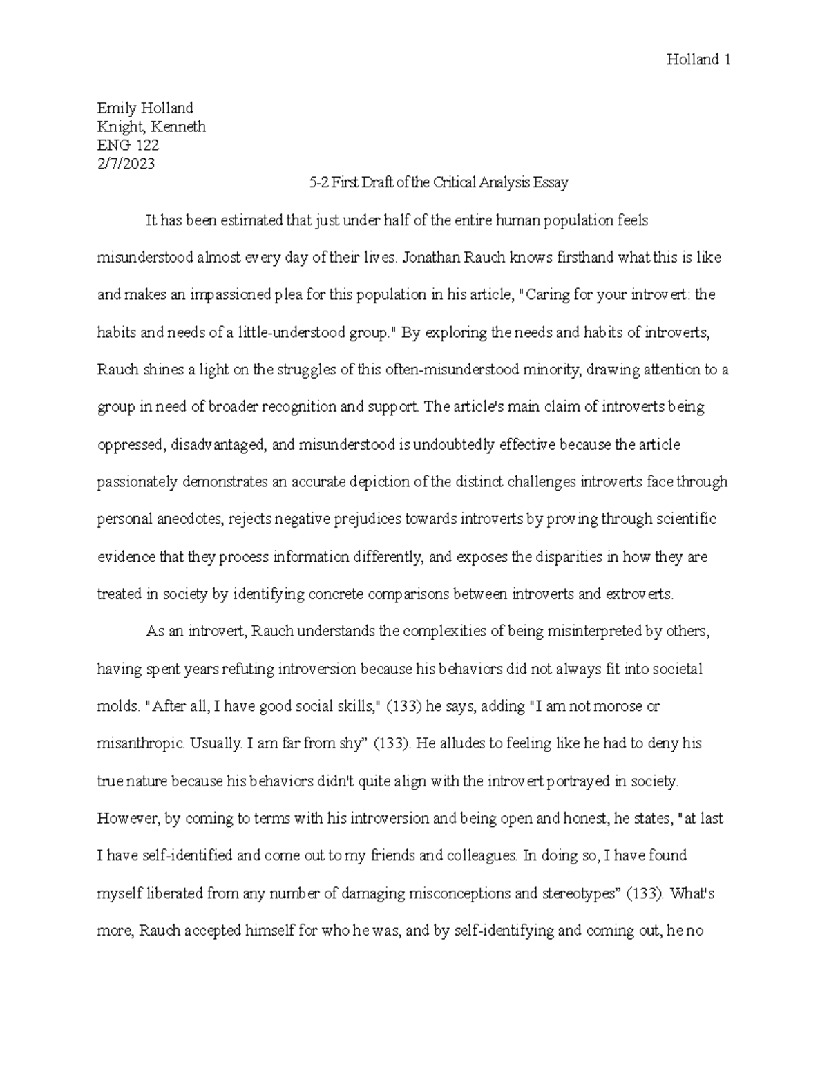 5-2 Final Draft - I received a 96 A on this assignment. I earned full ...