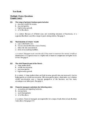 Chapter 3 Tutorial Questions(af208) - Chapter Three: Business and the ...