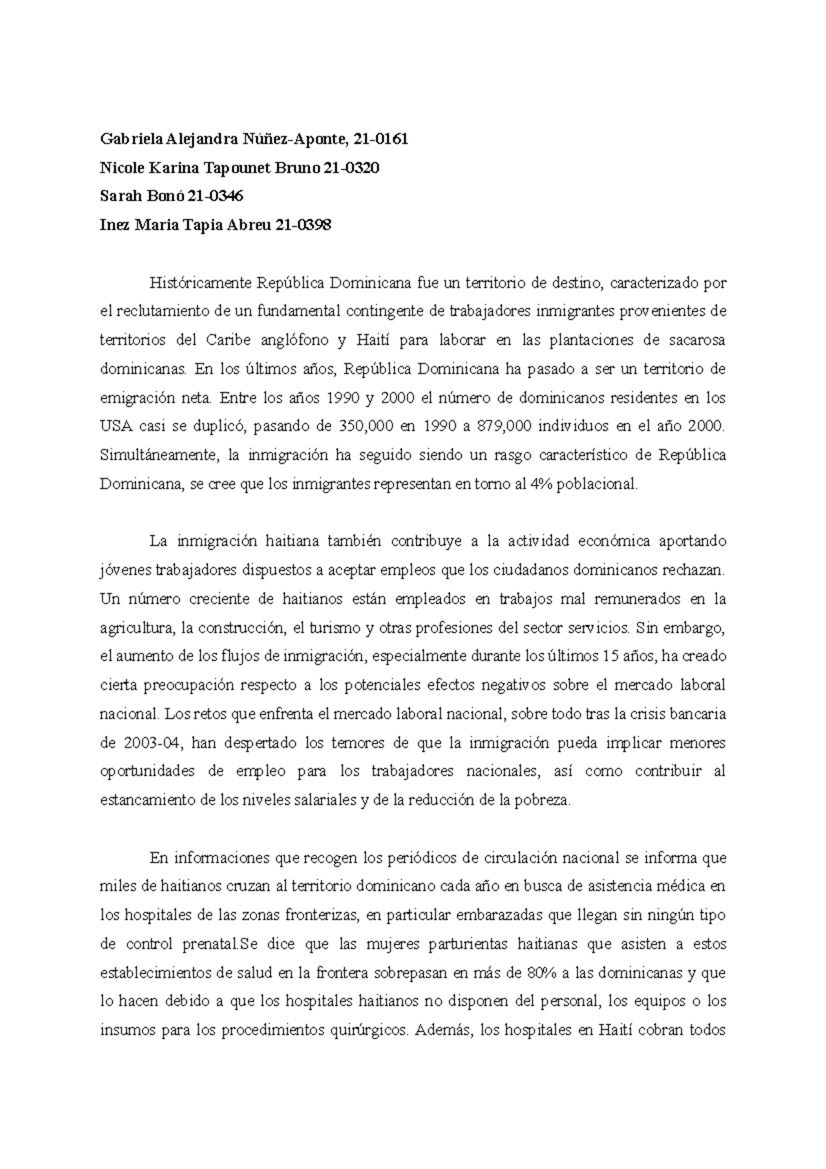 Sociología medica 4to cuatri - Pediatría - UNIBE - Studocu