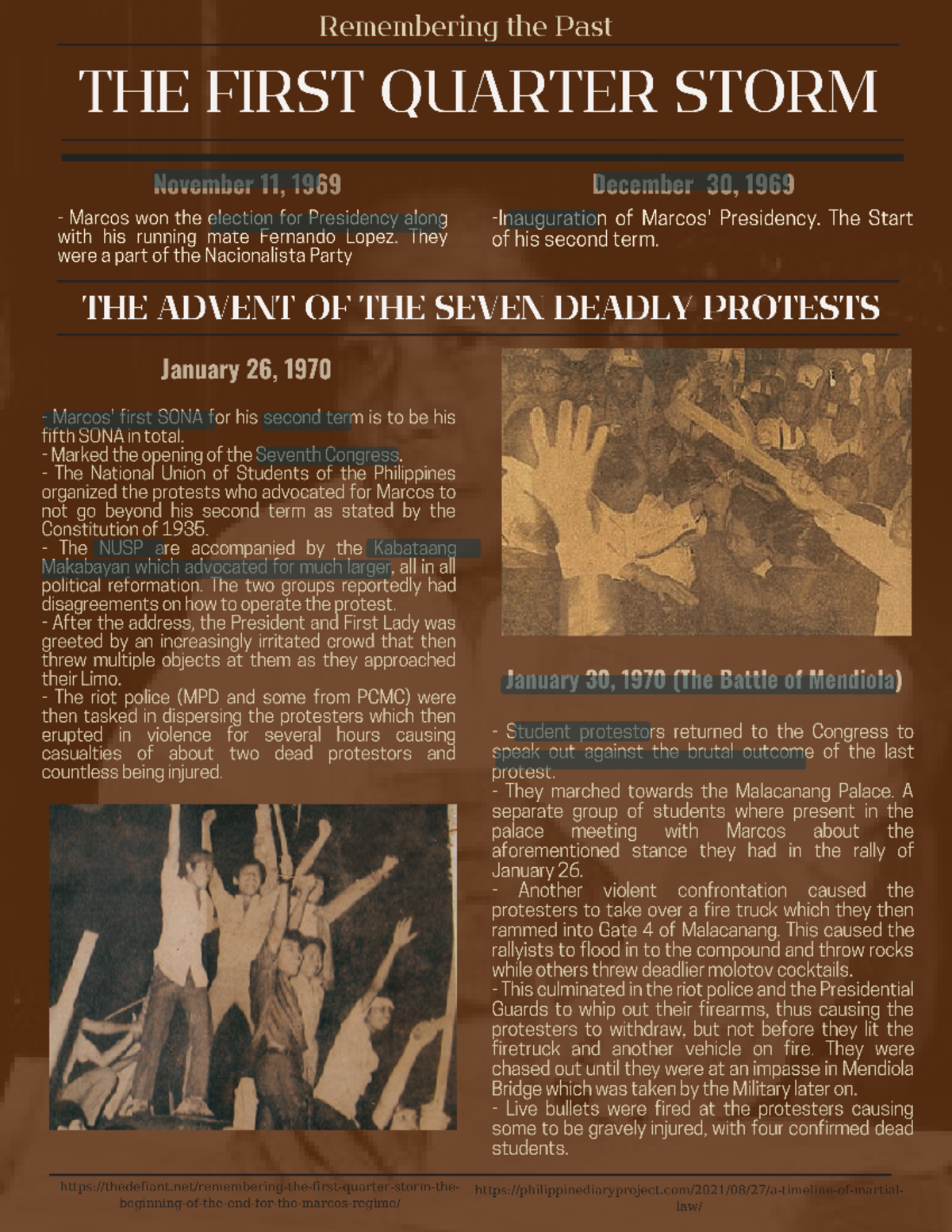 G6 Infographic-1 - Short Filipino story - Bachelor of Secondary ...