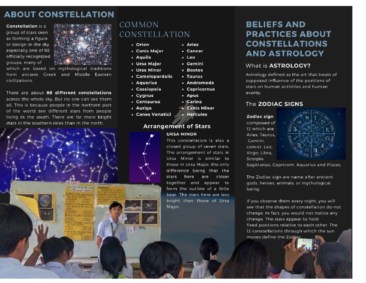 Constellation brochure - BS in Agriculture - Studocu