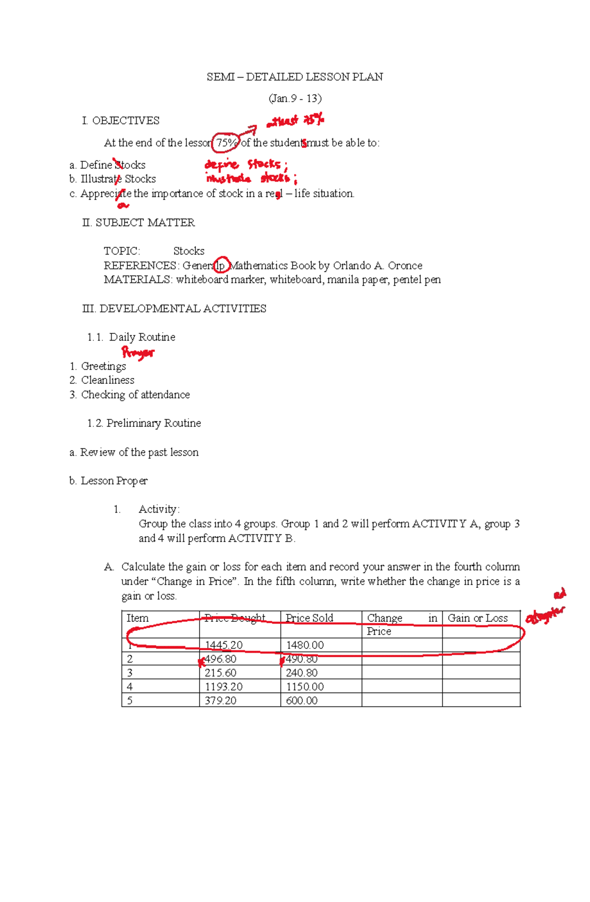 Checked Lesson-PLAN-IN- Genmath - SEMI – DETAILED LESSON PLAN (Jan - 13 ...