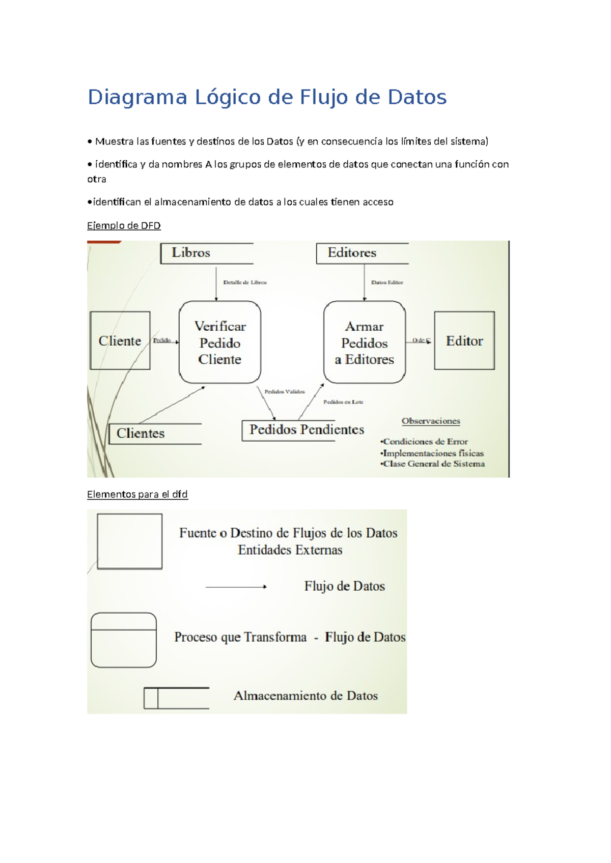 Diagrama Lógico de Flujo de Datos - Flujo de datos Movimiento de Datos ...