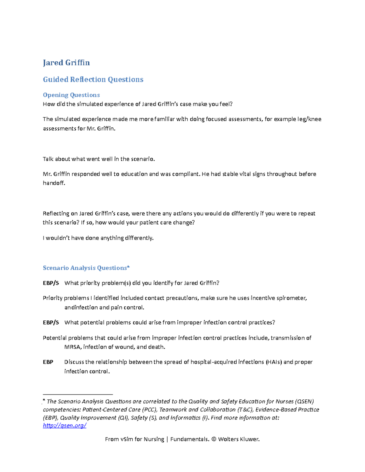VSIM - Jared Griffin - Guided Reflection - Jared Griffin Guided ...