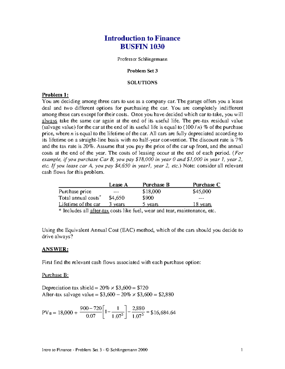 Credit riskCDCDCDCDCDSCDSC CFWEDFWEFCWC WCC EDEF - Introduction to Finance BUSFIN 1030 Professor ...