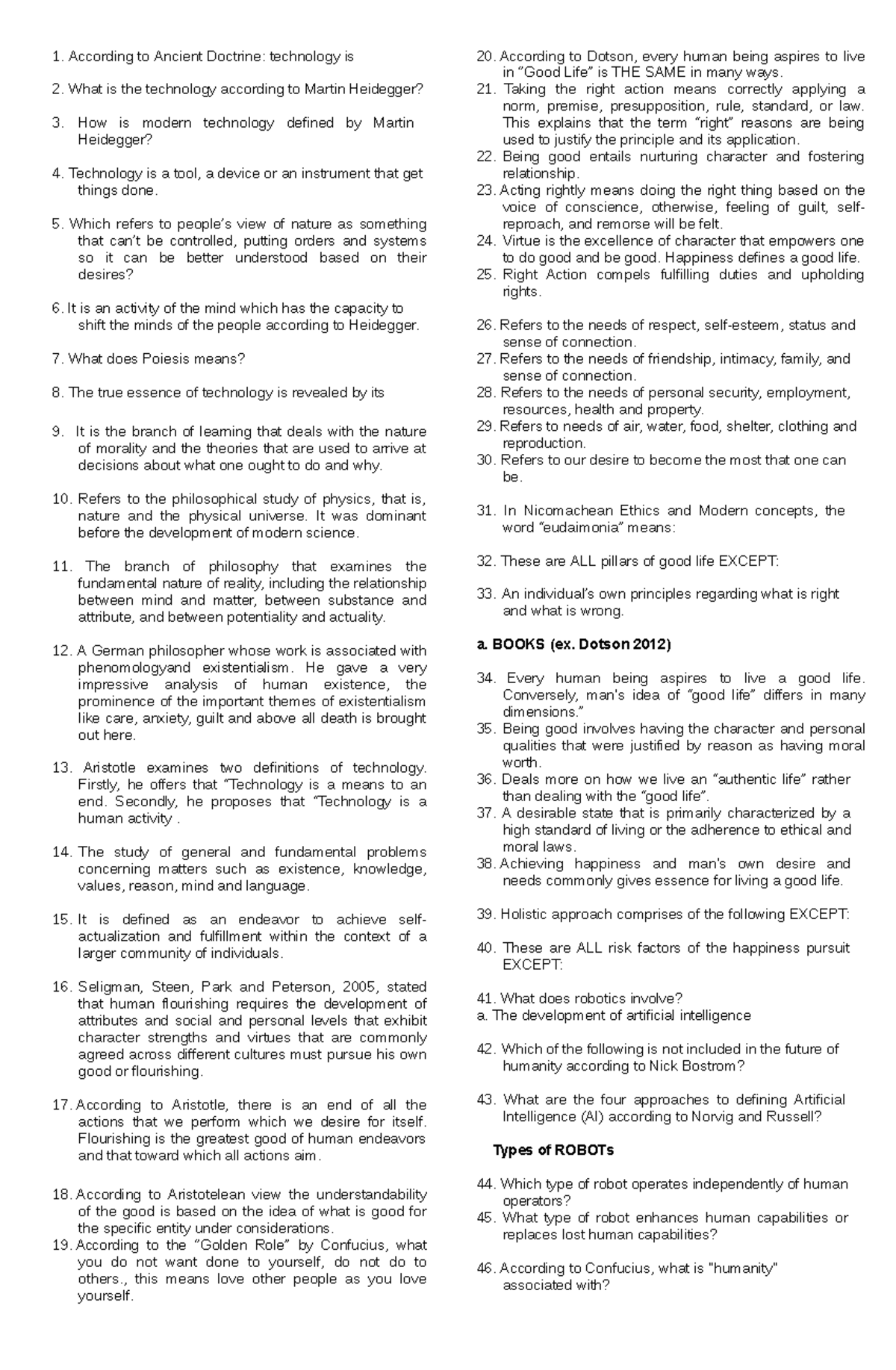 Stas mid term reviewer - Pointers to review for the midterm exam ...