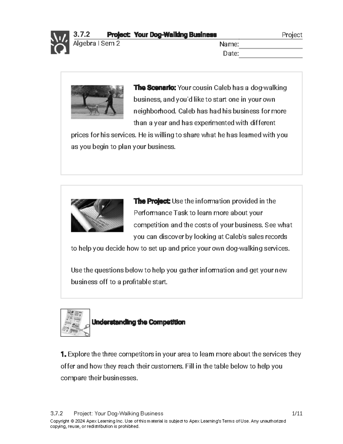 3.7.2 Project - Your Dog-Walking Business (Project) - Project: Your Dog ...