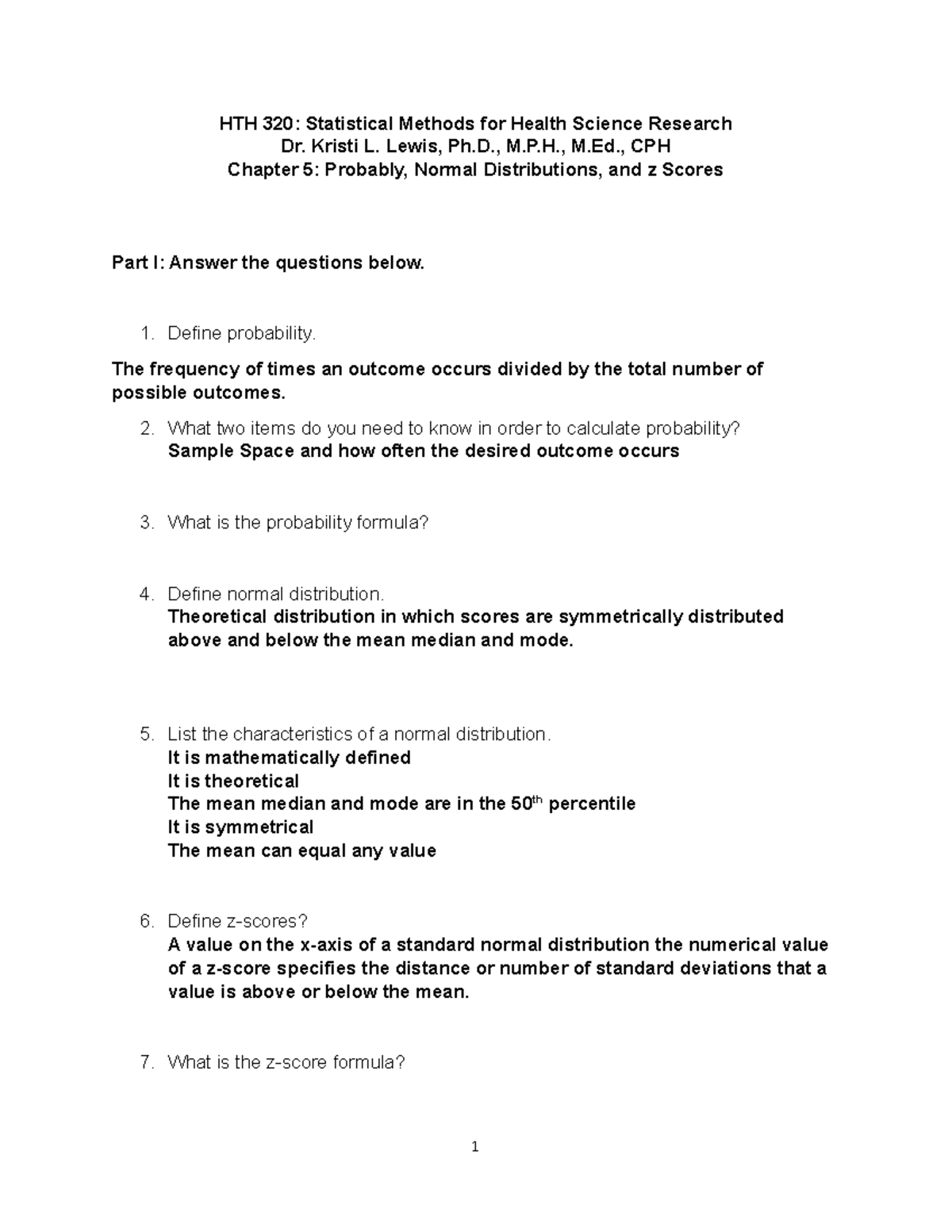 CH5 HAND - homework - HTH 320: Statistical Methods for Health Science ...