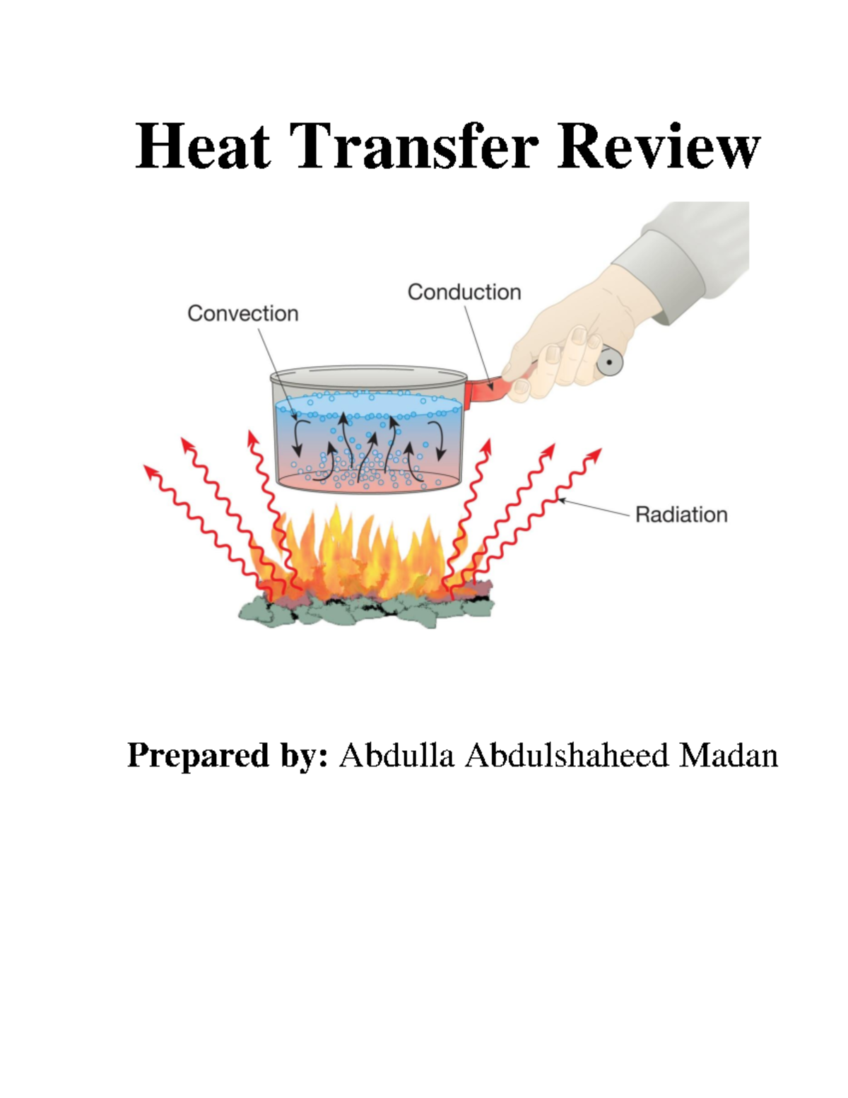 Heat Transfer Review - Prepared by: Abdulla Abdulshaheed Madan Heat ...