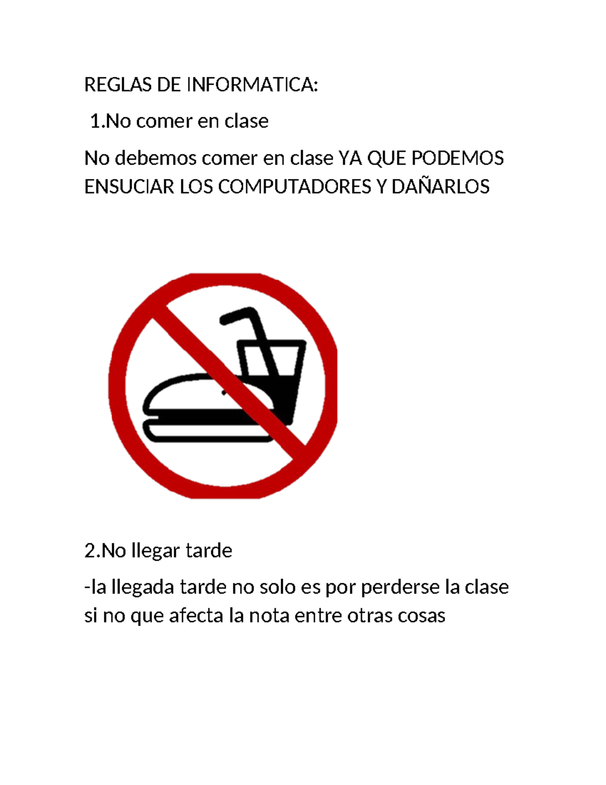 Reglas DE Informatica - ARCHIVOX - Procesos comunicativo - REGLAS DE ...