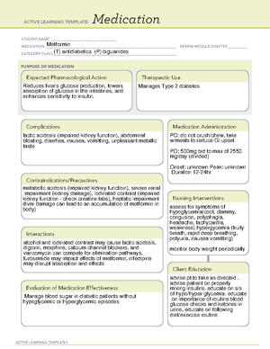Rivaroxaban - medss - ACTIVE LEARNING TEMPLATES Medication STUDENT NAME ...