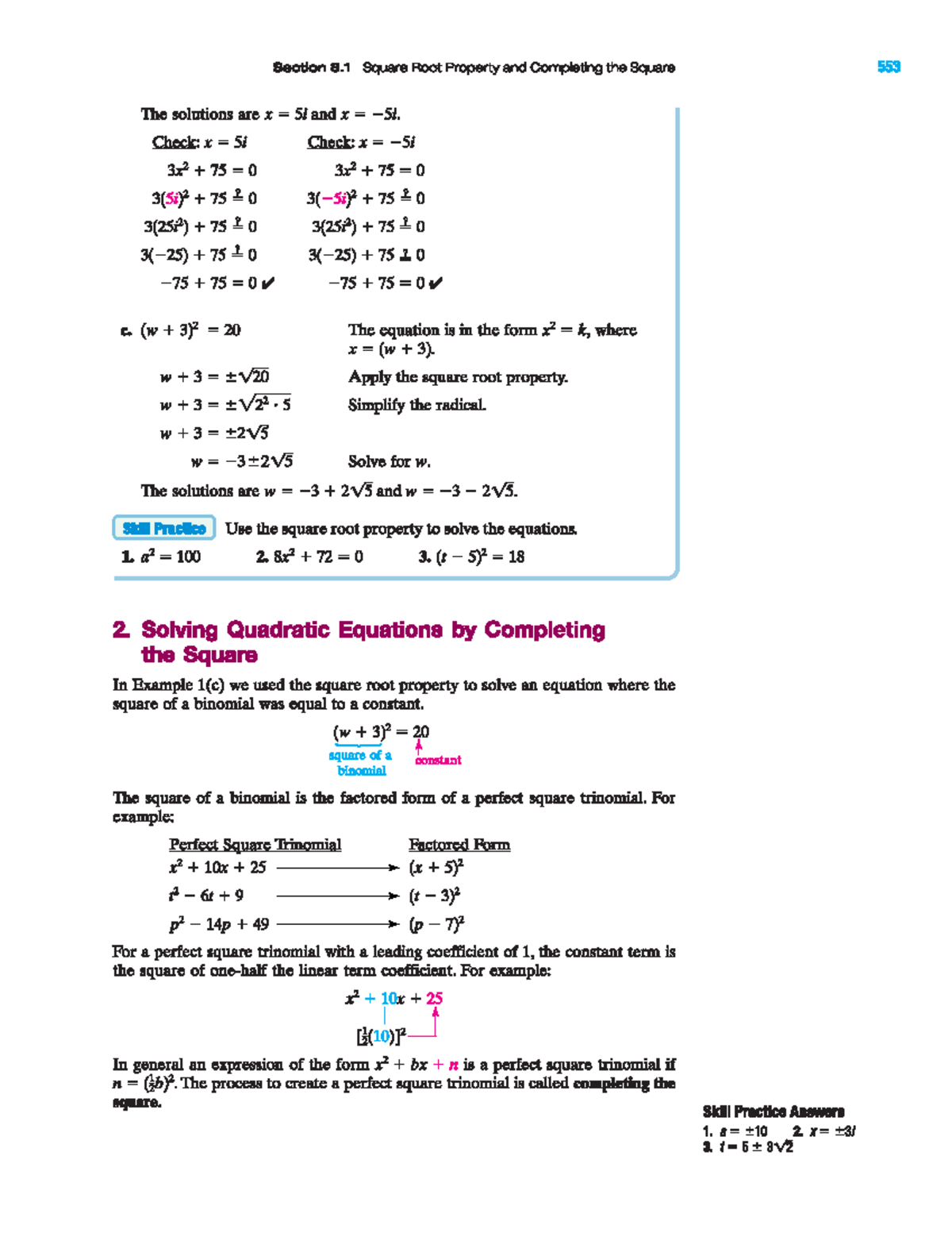 Completing Square Method - information technology - Studocu