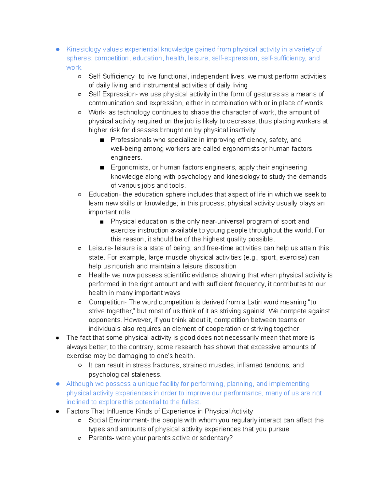 Chapter 2-Importance of Physical Activity Experiences - Kinesiology ...