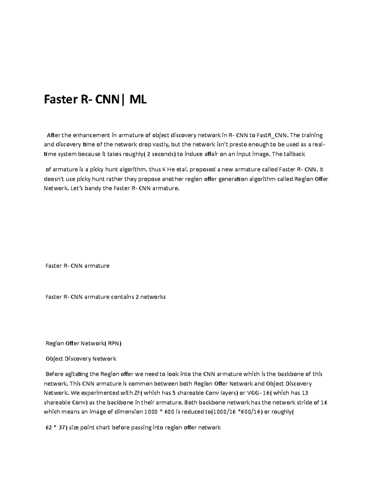 Faster R Cnn Ml Faster R Cnn Ml After The Enhancement In Armature Of Object Discovery 