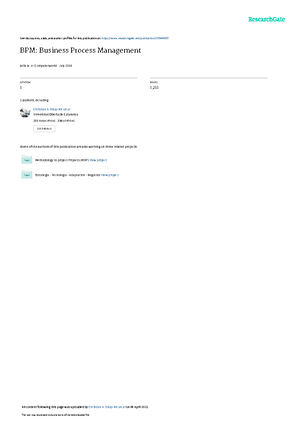 Tarea 1 Grupo 5 Caso Gloria Mapa Procesos - Tarea 1 - “Grupo 5” BUSINESS PROCESS MANAGEMENT ...