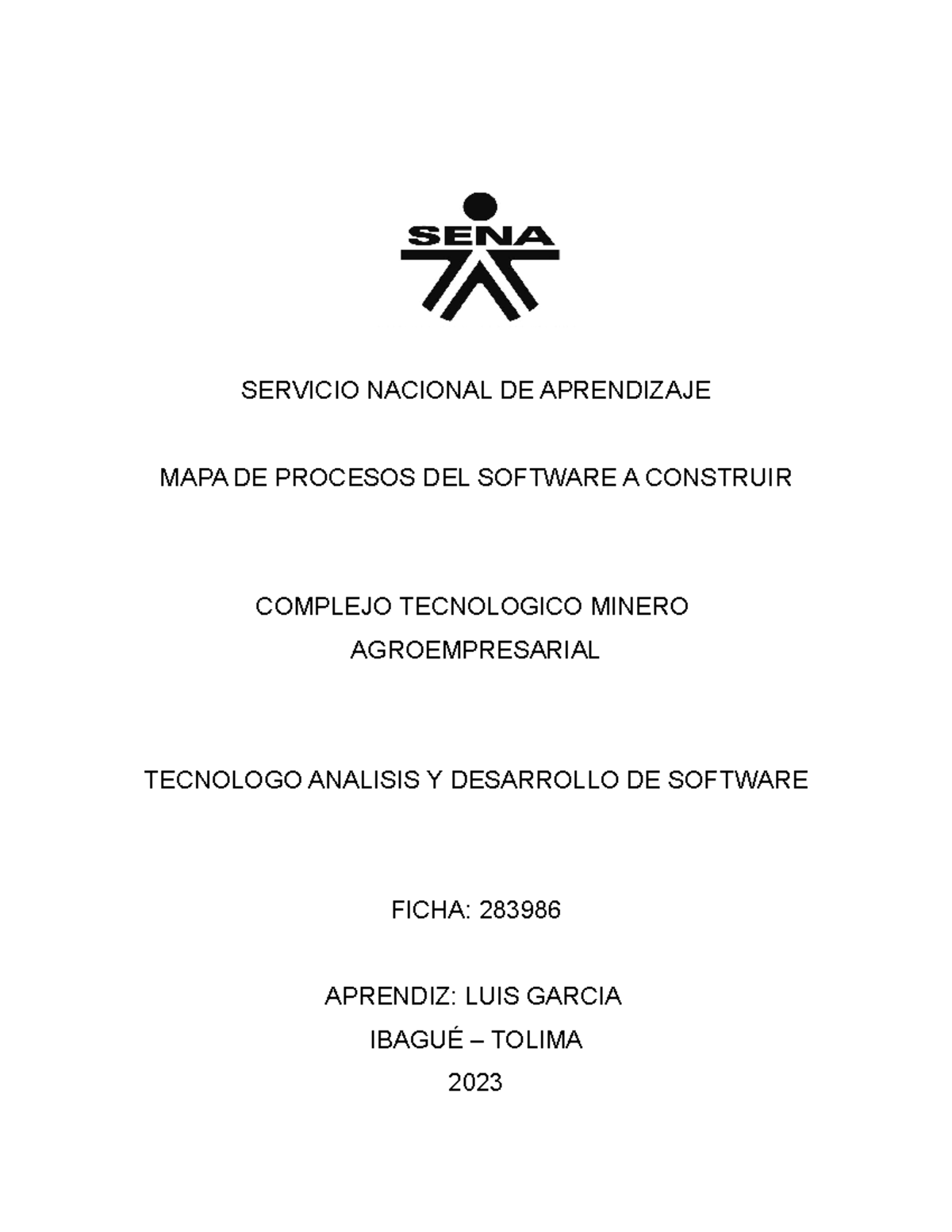 Mapa de procesos del software a construir - Ingenieria en Software ...