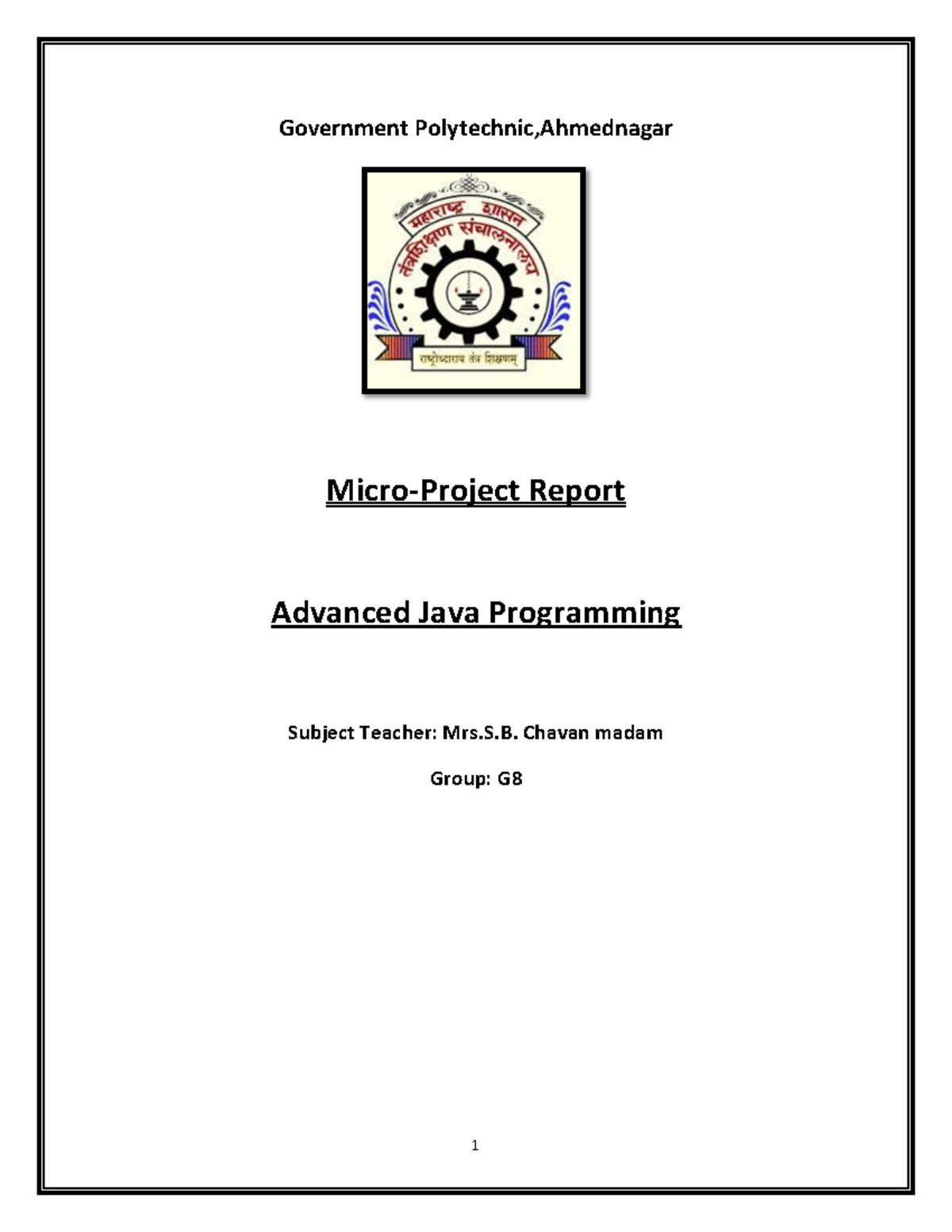 AJP EMP Management - efef ff orfr - Government Polytechnic,Ahmednagar ...