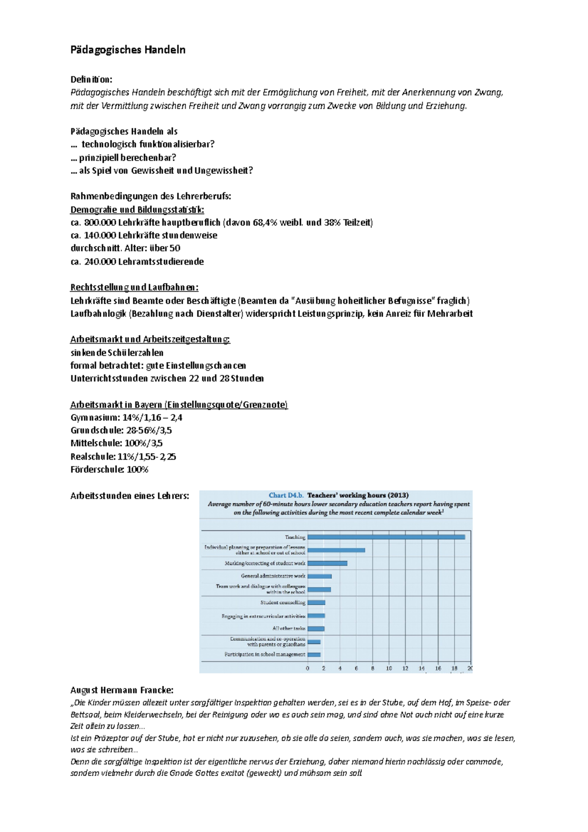 Pädagogisches Handeln - Handeln Definition: Handeln sich mit der von ...