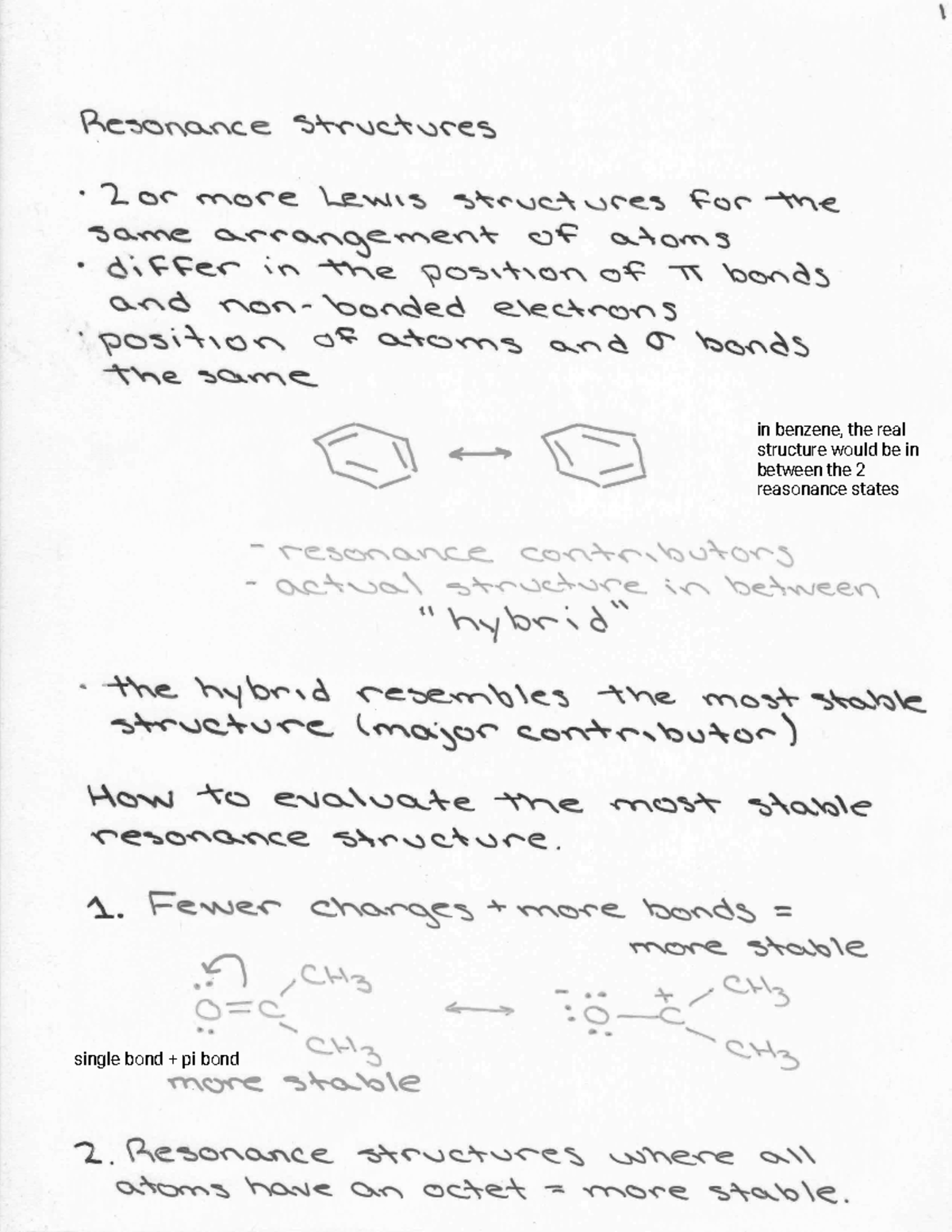 Reactions of Dienes - Delocalized Electrons - Notes - in benzene, the ...