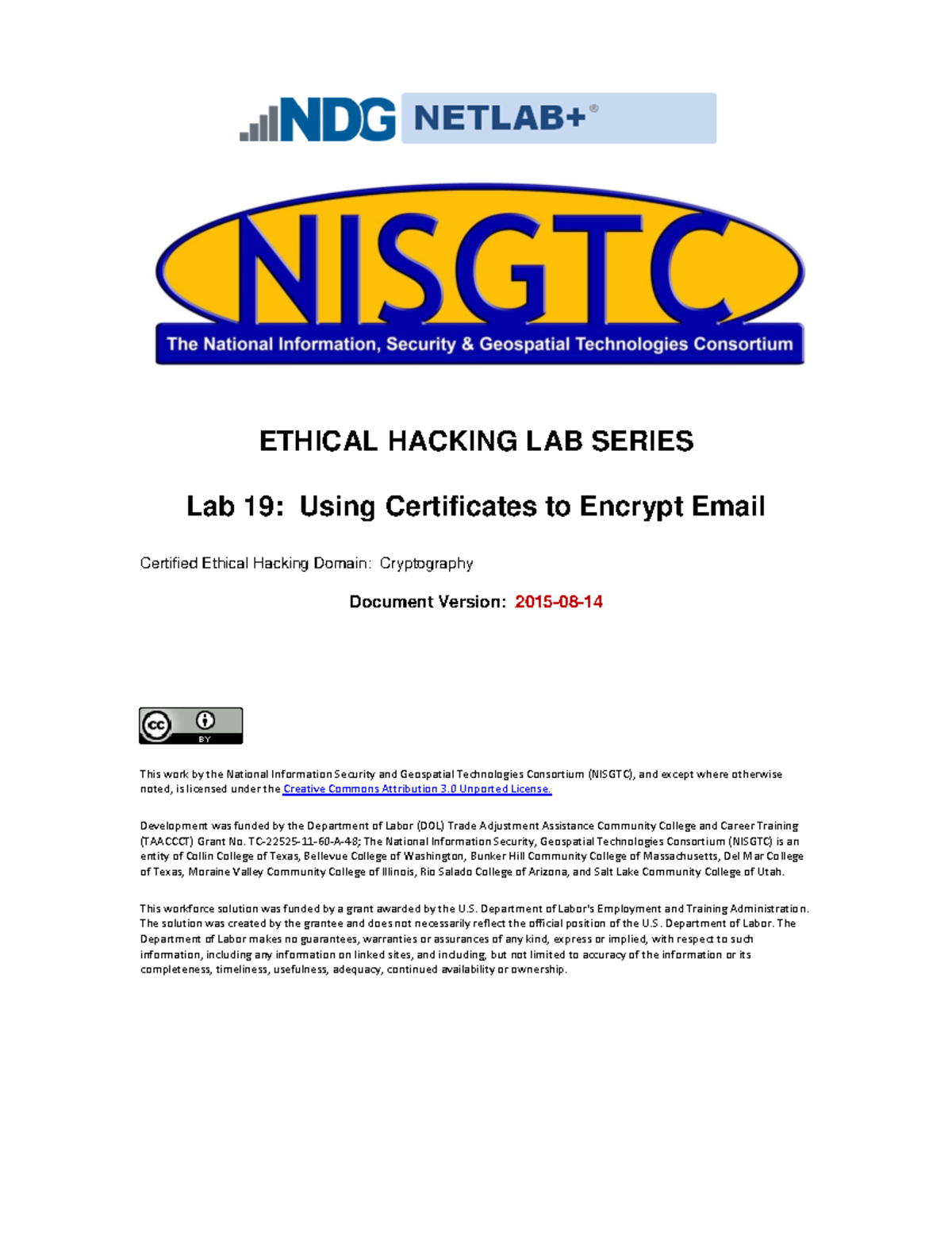 Ethical Hacking Lab 19 Ethical Hacking Lab Series Lab 19 Using