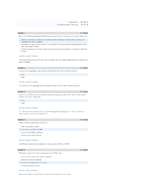 IT 304 WK 6 Quiz - IT304 - Studocu