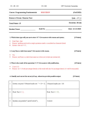 Assignment Array Java Programming Course Introduction To
