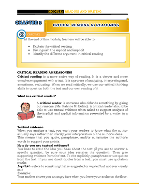 FABM2 Module 3 Statement OF Changes IN Equity - LEE ARNE BARAYUGA MA’AM ...