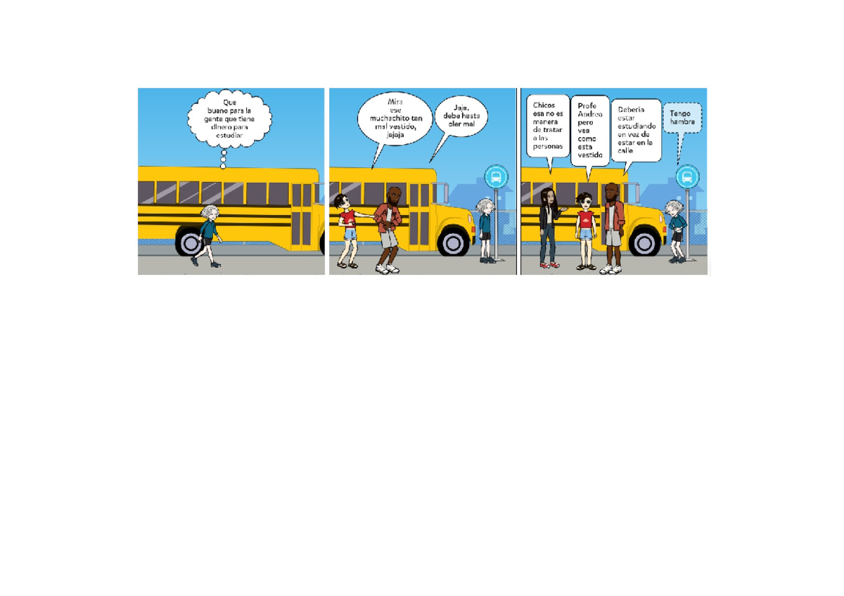 Borrador comic - Apuntes 1 español autoestima - puede ser un niño ...