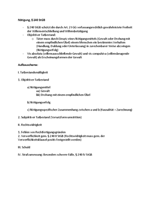 Schema: Diebstahl/Unterschlagung - Diebstahl/Unterschlagung Diebstahl ...