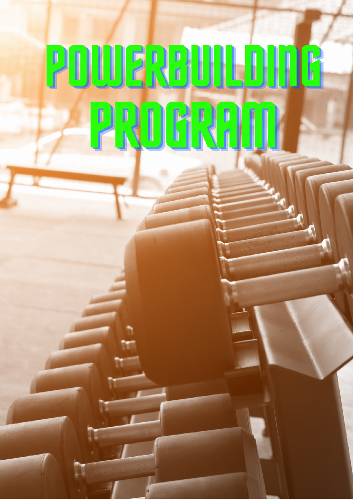 Powerbuilding - POWERBUILDINGPOWERBUILDINGPOWERBUILDING PROGRAMPROGRAM ...