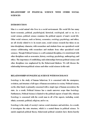 Political Science - Meaning, Definition, Nature, Scope,Origin ...