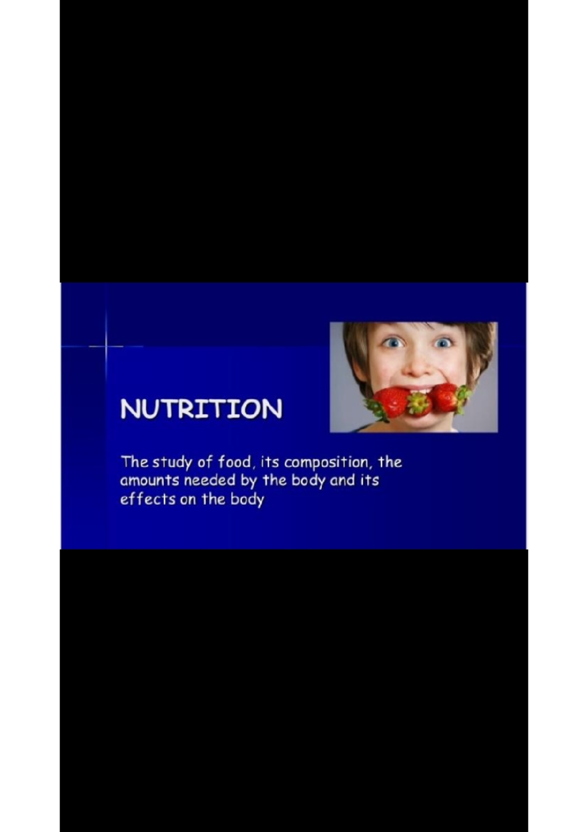 Nutrition,UNIT-1 - Note - General nursing - Studocu