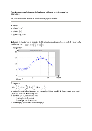 Reparatie opdracht SA - Reparatie-opdracht systeemanalyse Zorg dat je ...