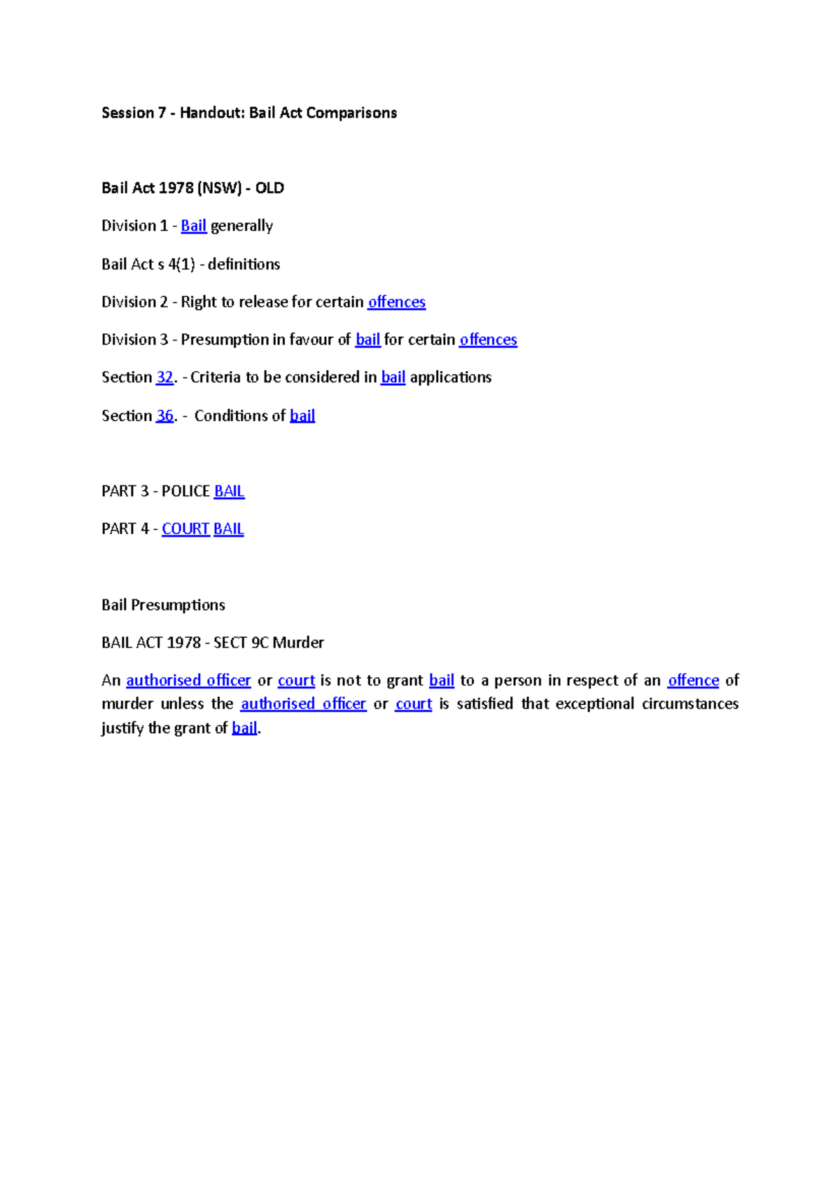 bail-act-comparisons-session-7-handout-bail-act-comparisons-bail