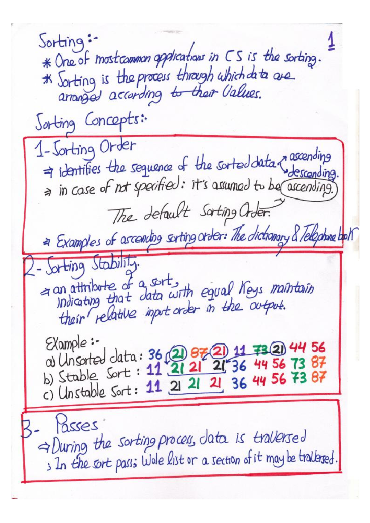 2b - Session Two - Part 1 - Selection Sort - Computer Systems - Studocu