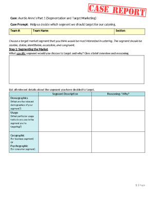 Case Report Fueled Supplements Part 1 (Packaging) - ####### NOTE: all ...