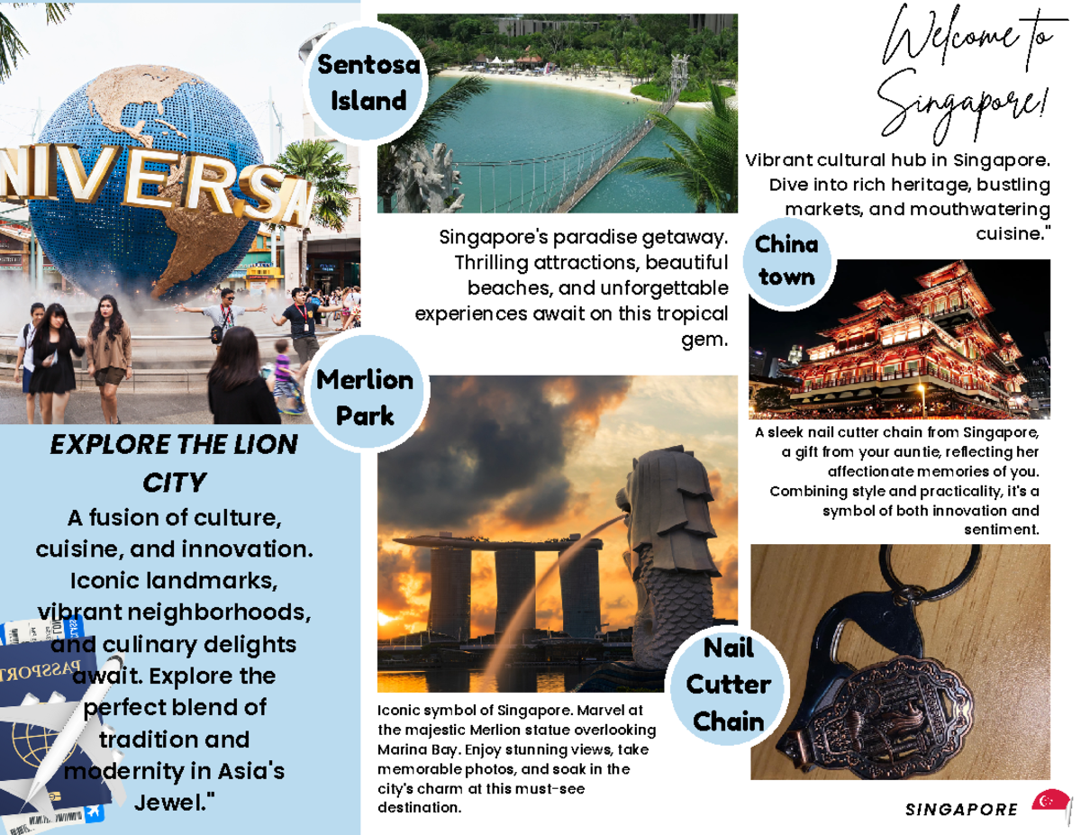 Singapore - EXPLORE THE LION CITY A fusion of culture, cuisine, and ...