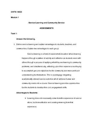 25844529 - Summary Civic Welfare and Training Service - Study of an Anti-Virus Framework Ming ...