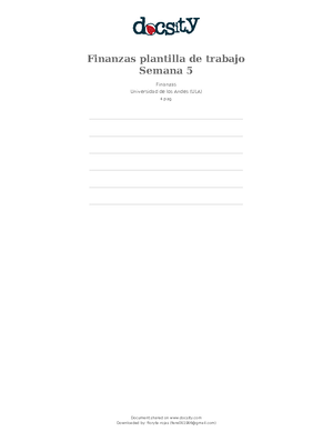 V1 FIN101 Descargable Semana 4 - MÓDULO FINANZAS UNIDAD II: TESORERÍA ...