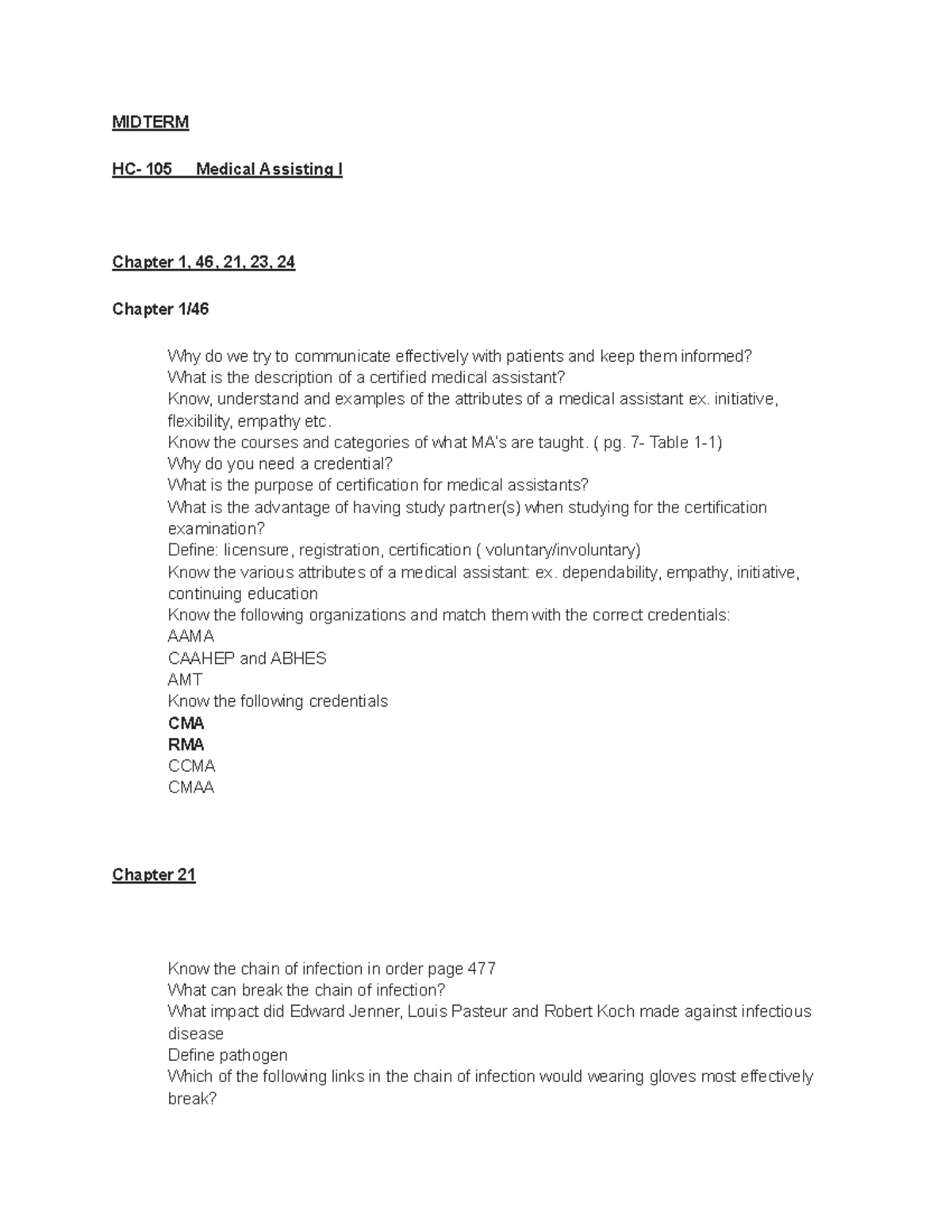 Untitled document - notes - LA-102 - Studocu