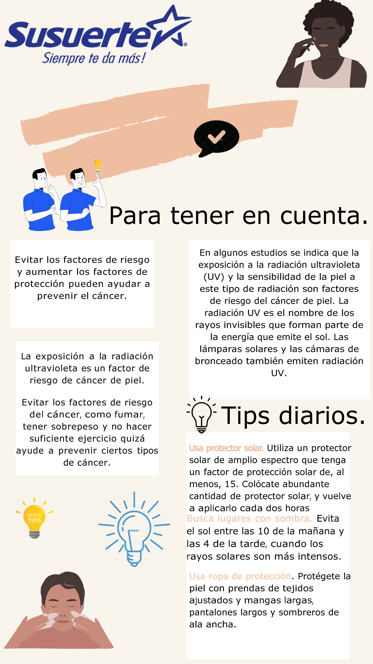 Proteccion Solar - hola - Para tener en cuenta. En algunos estudios se ...