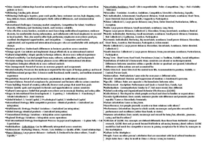 Int Management 5340 Final Exam Study Guide - Int. Management 5340 ...