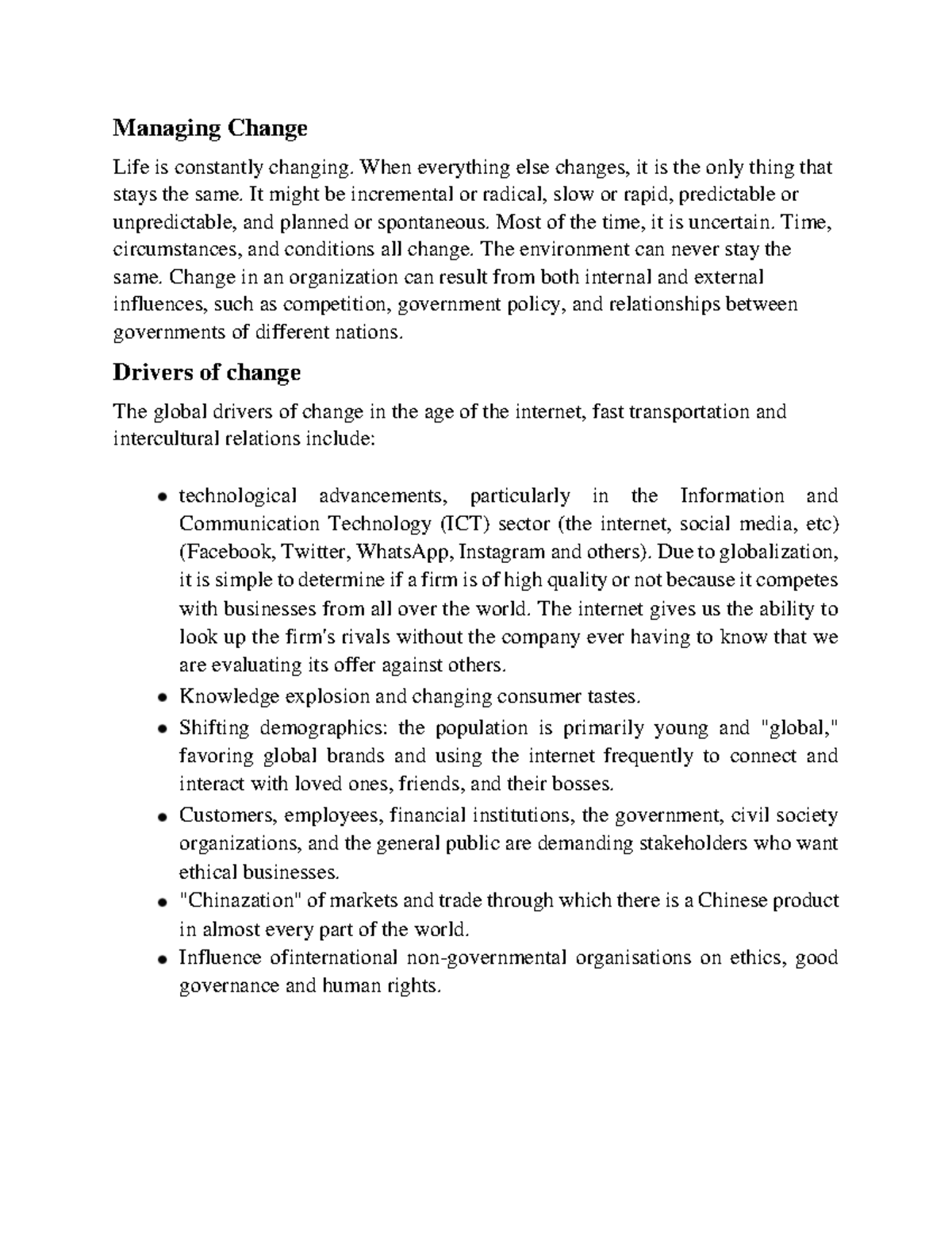The Basics Of Business Management [ Introduction ]part 4 - Managing ...