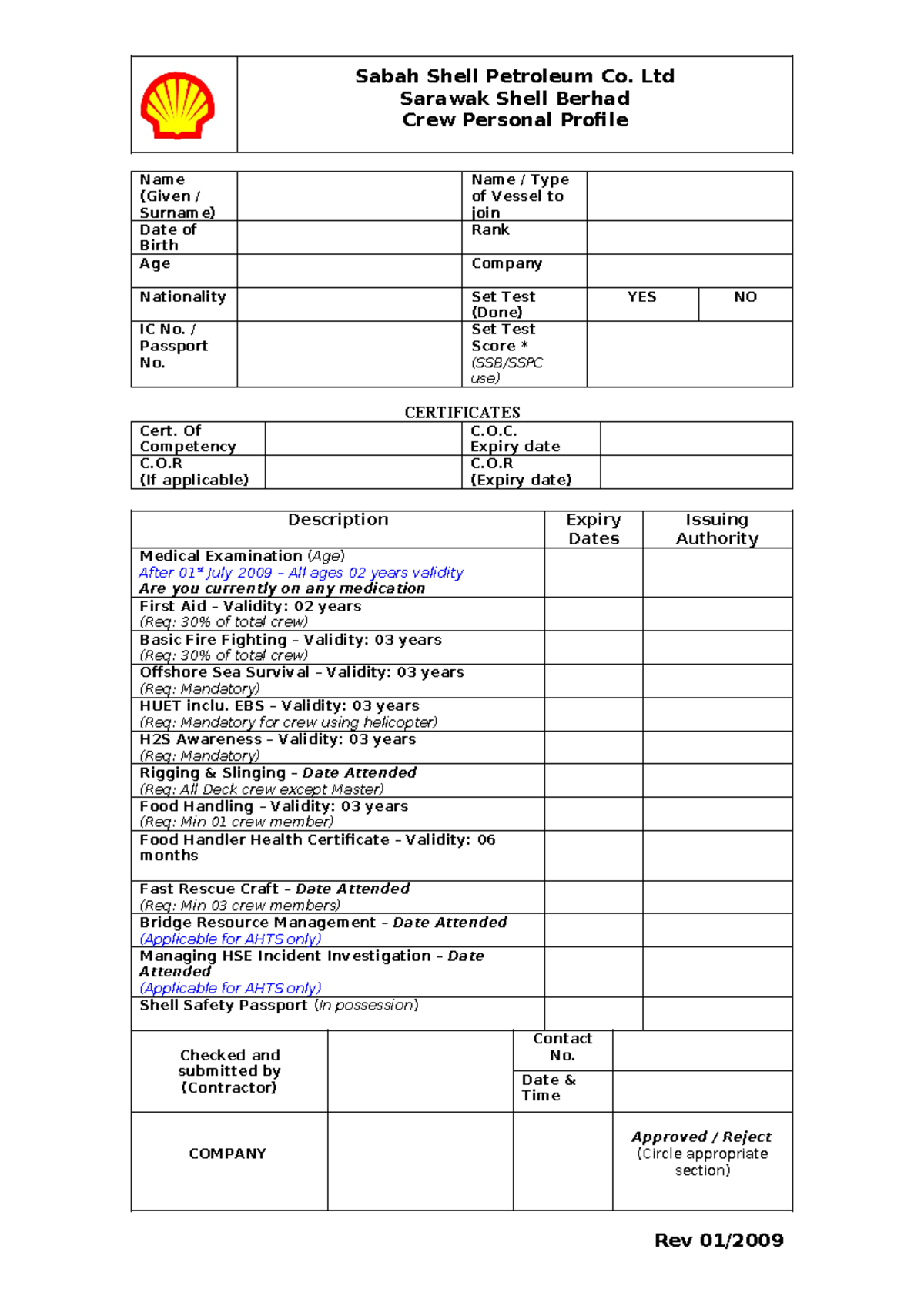 Sets 6000 blank application form-new 2020 - Sabah Shell Petroleum Co ...