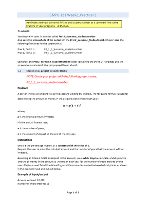 Activity 7 Memo - Memo - Activity 7 Revision Search, Select, Scrollbar 1. Create a suitable ...