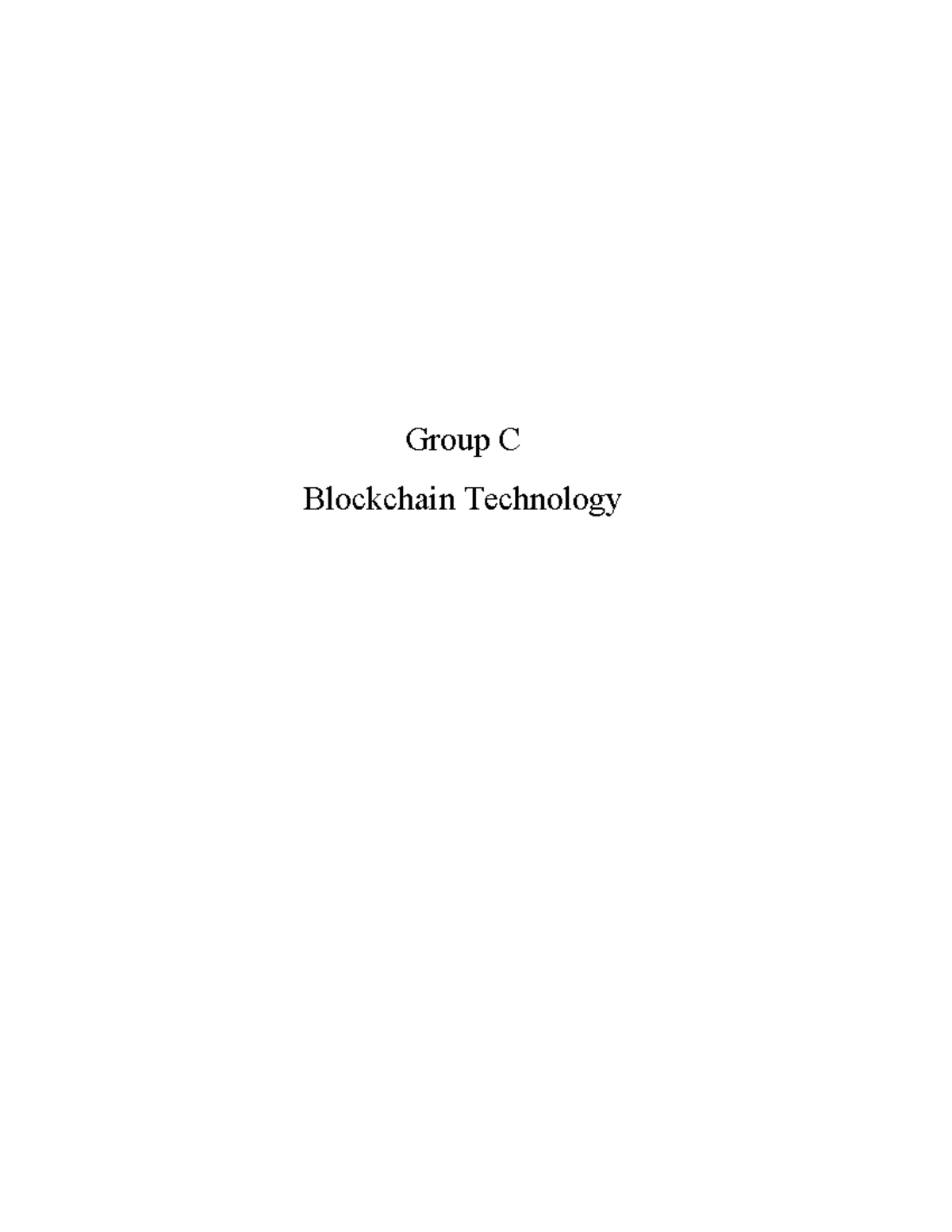 Final Bt lab manual - Assginment BCT - Group C Blockchain Technology By ...