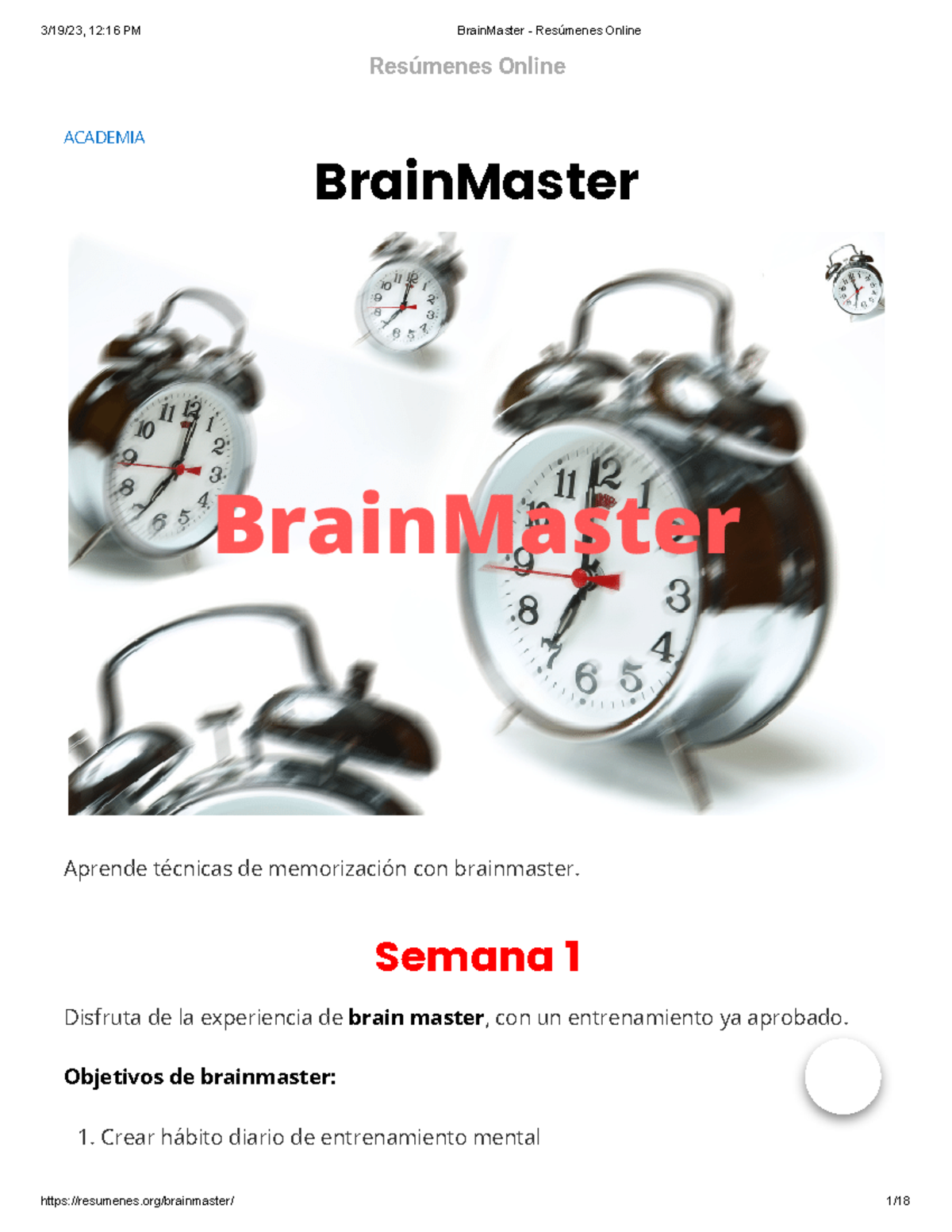 Brain Master - Resúmenes Online - Resúmenes Online ACADEMIA BrainMaster ...