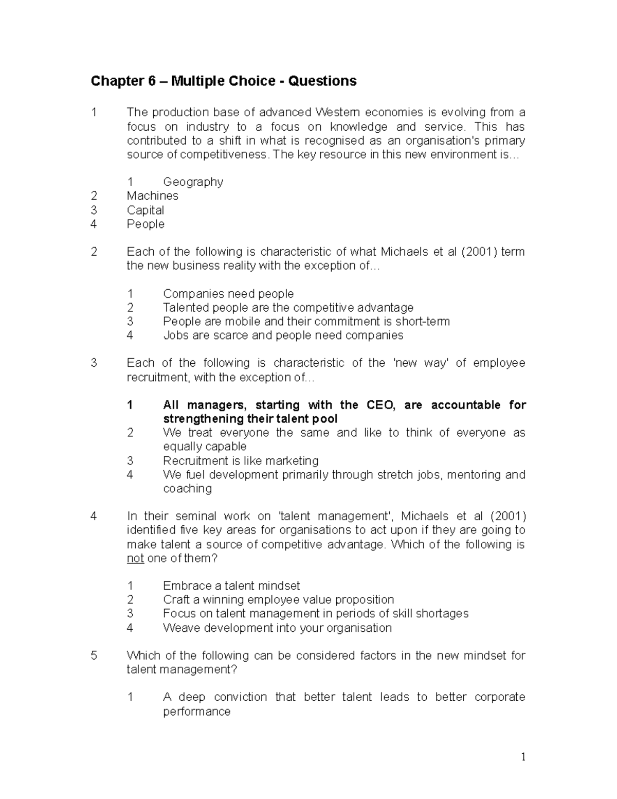Su 6 multiple choice questions - Chapter 6 – Multiple Choice ...