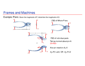 Frames and Machines - External Reaction Of Beams - Beams: Example ...